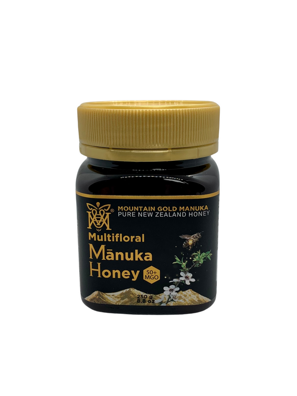 Multifloral Manuka Honey MGO50+ | 100% Native NZ Honey | Mountain Gold ...